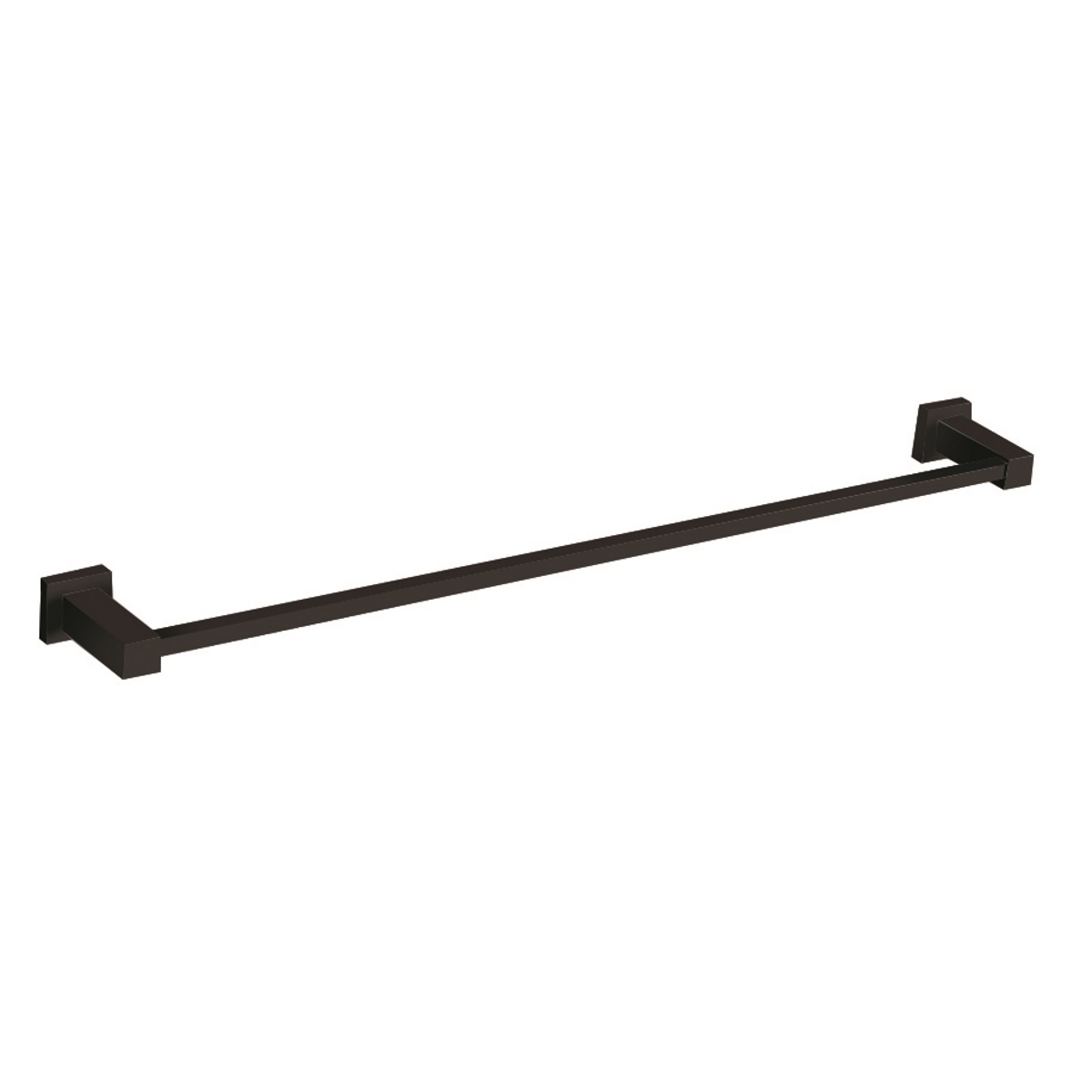 Alfred Victoria Deal Towel Bar Matt Black