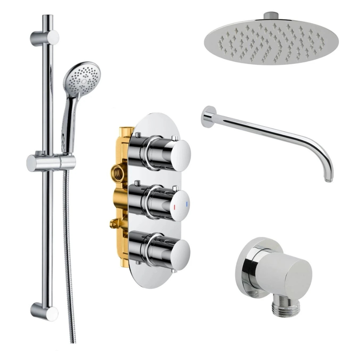 Concealed shower valve store