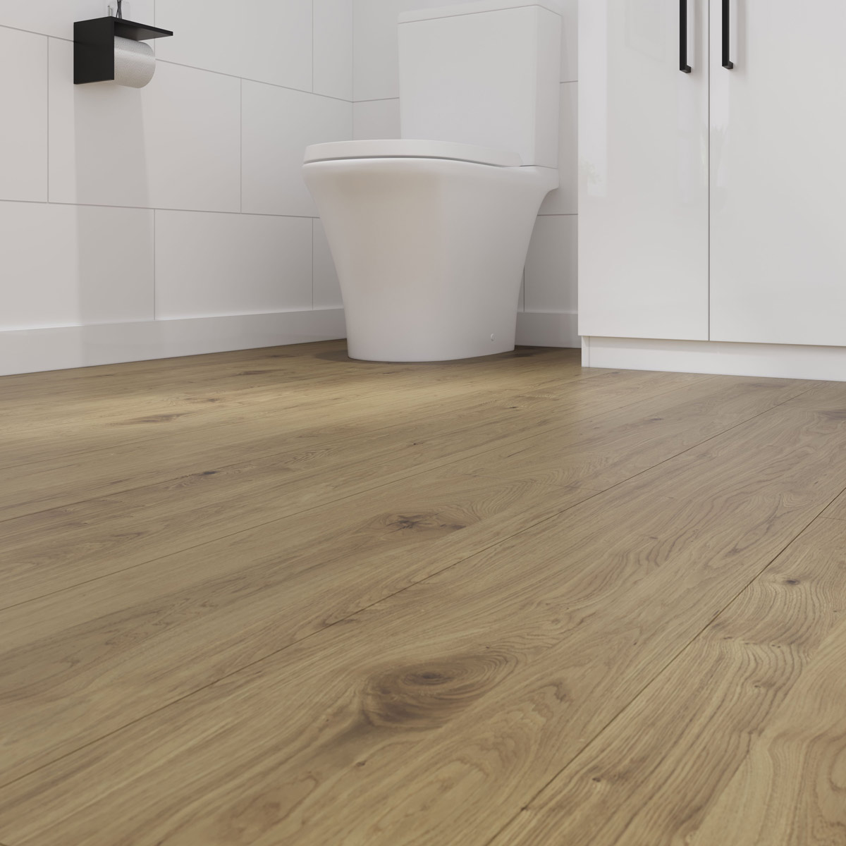 Hydro Step 5G Click LVT Flooring – Natural Oak with Underlay