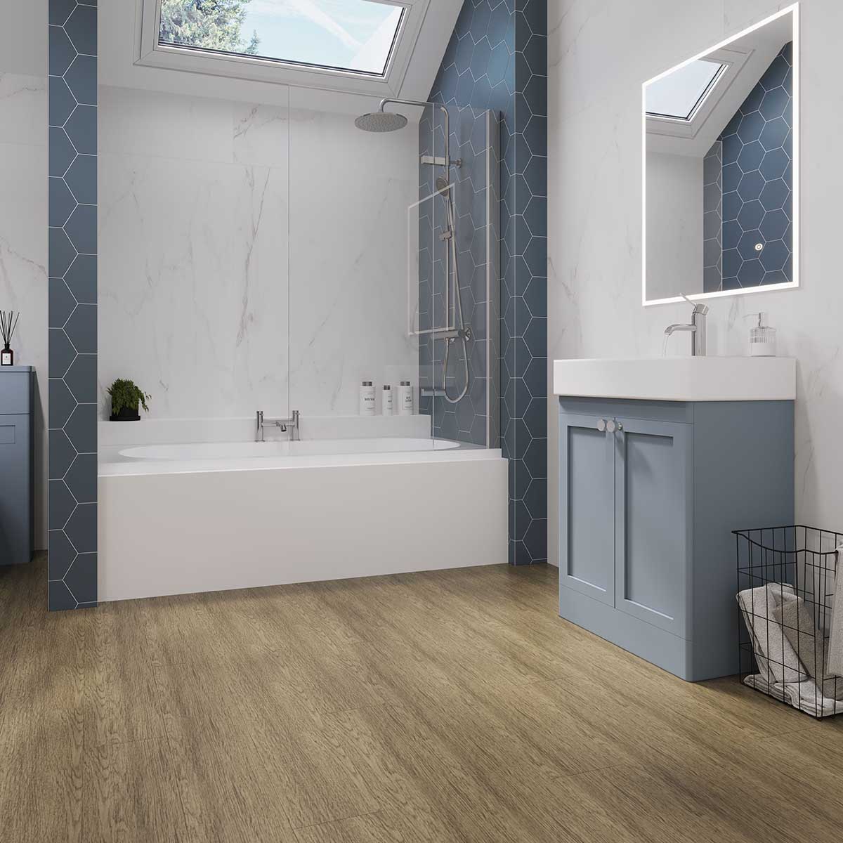 Hydro Step Flooring Sample Drift Oak